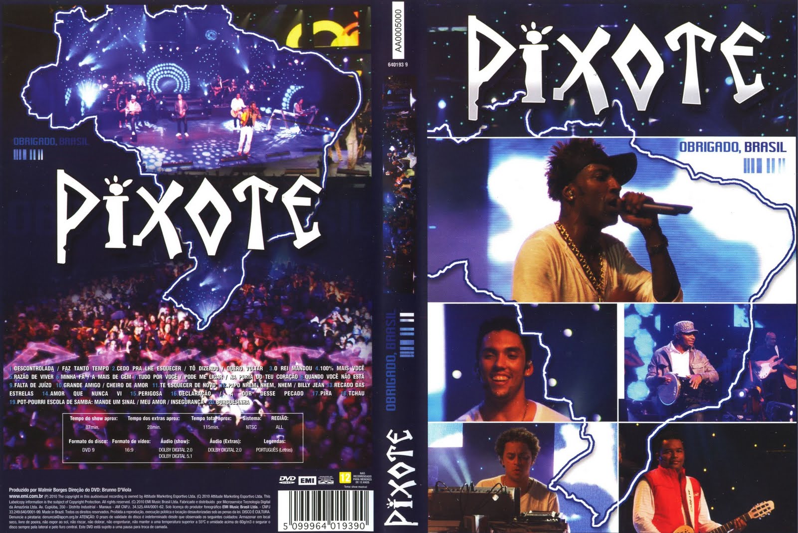 Pagode Do Pipico: Pixote : DVD Obrigado Brasil